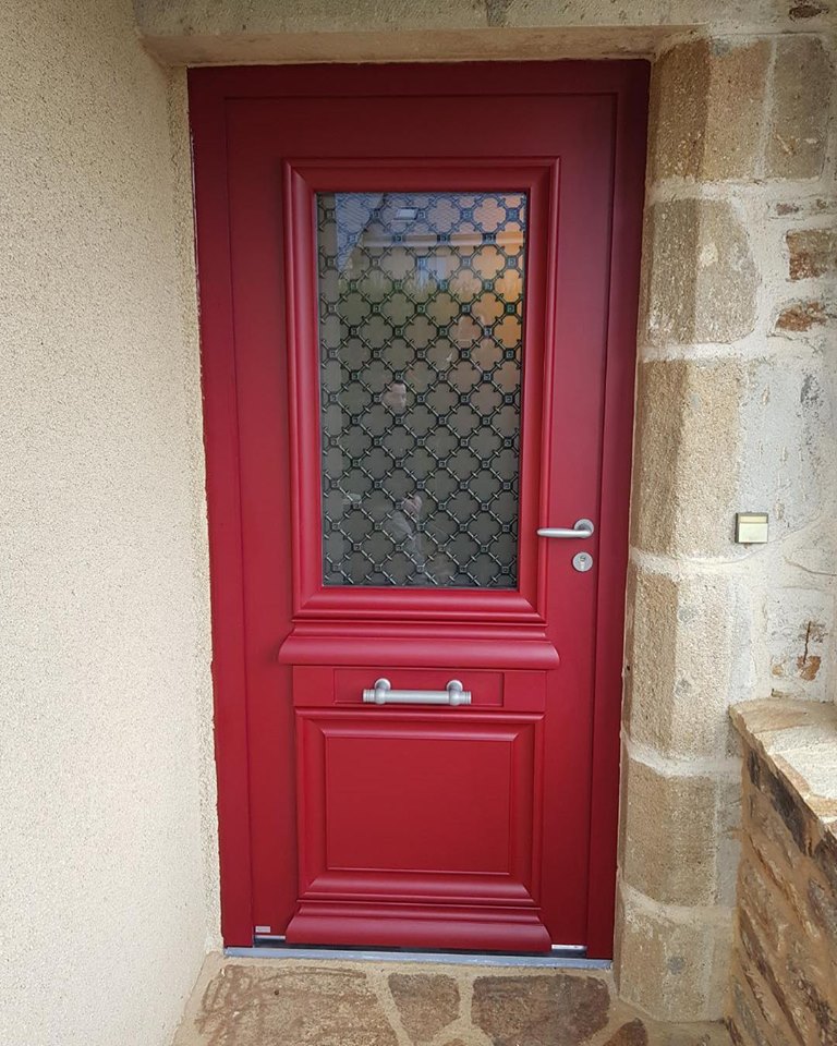 Porte d'entrée Aluminium - Confort 3000